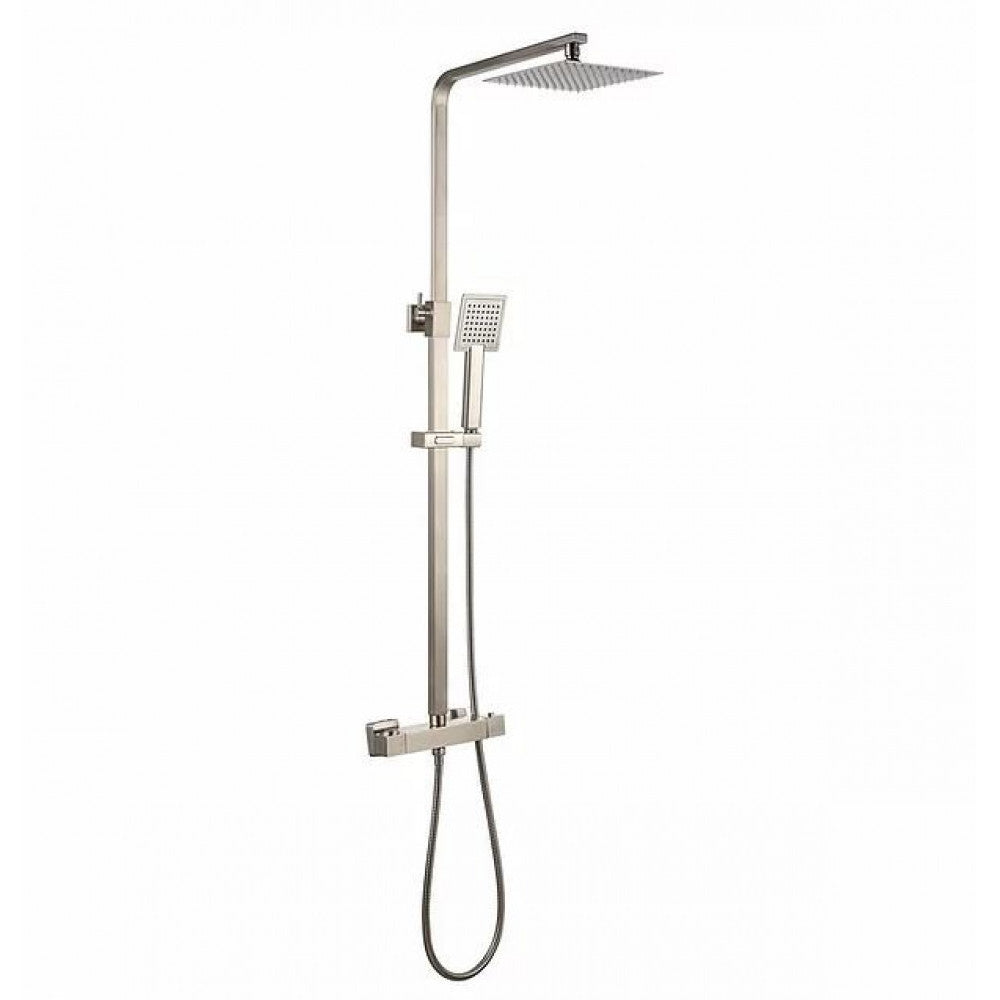 Forge Stainless Steel Exposed Shower System - Brushed Nickel — Wise ...