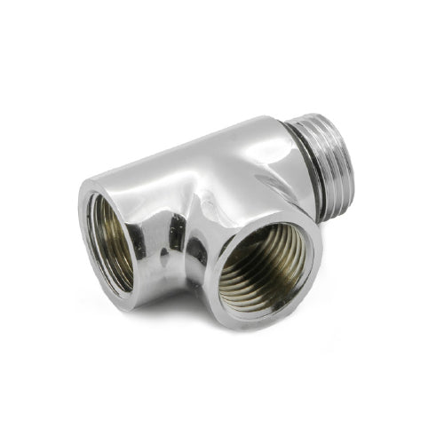 T-Piece Chrome (Dual Fuel) — Wise Bathrooms