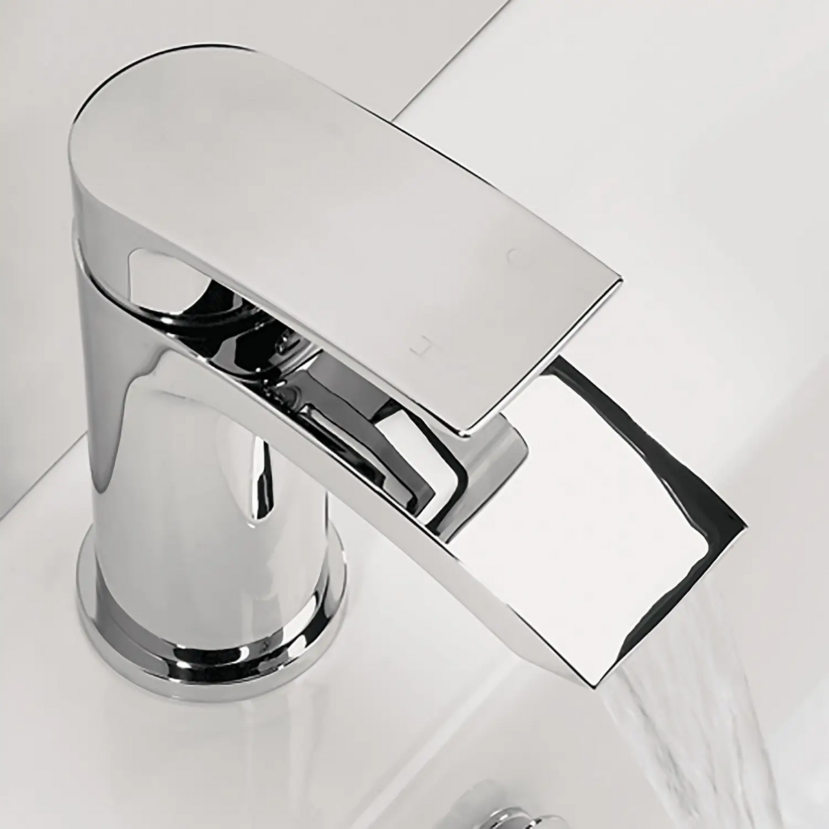 Flow Chrome Basin Mixer Tap — Wise Bathrooms