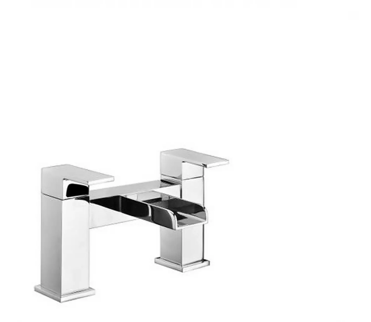 Freeflow Chrome Deck Mounted Bath Tap — Wise Bathrooms