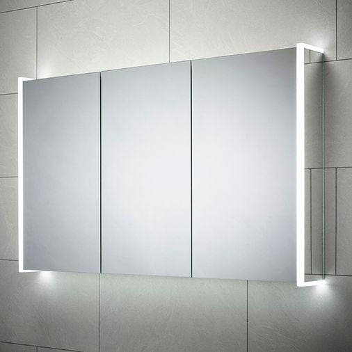 Hydra Triple Door Led Mirror Cabinet — Wise Bathrooms