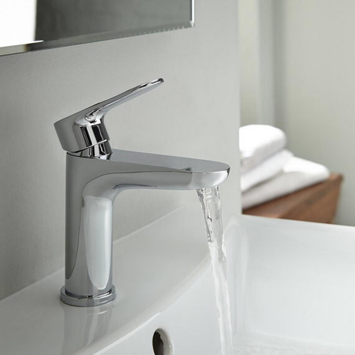 Edge Basin Mono Basin Mixer Tap — Wise Bathrooms