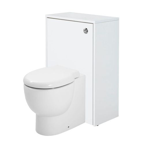 Lincoln 600mm Toilet Unit - White — Wise Bathrooms