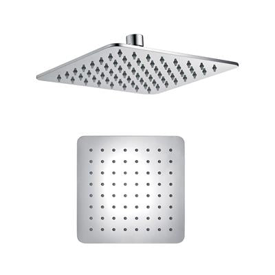 Chrome Square Shower Head 200mm — Wise Bathrooms