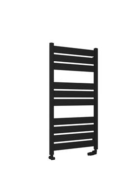 Santero Matt Black Towel Radiator 1200 x 600mm — Wise Bathrooms
