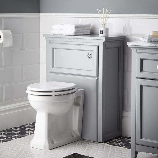 Savoy WC unit Gunmetal Grey — Wise Bathrooms