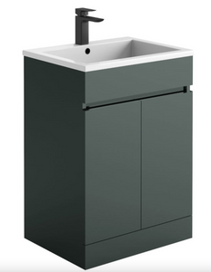 Empire Anthracite 500 Vanity Unit with Basin — Wise Bathrooms