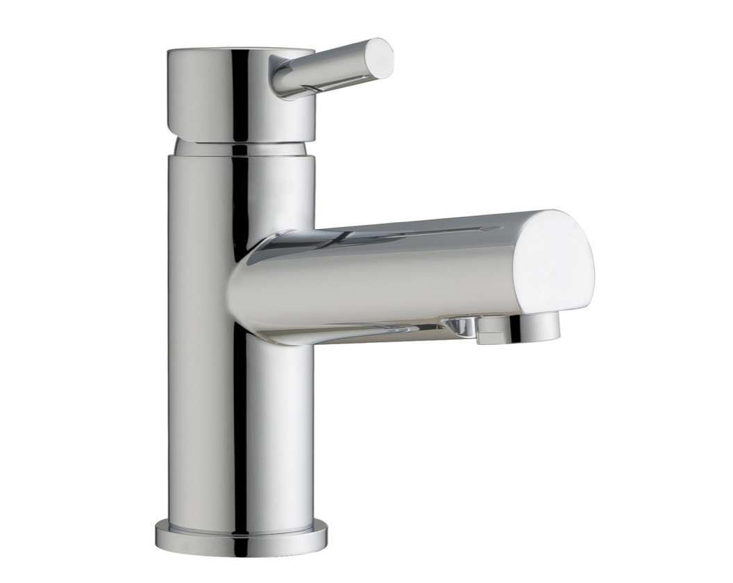 Petit Chrome Mini Basin Mixer with Click-Clack Waste — Wise Bathrooms
