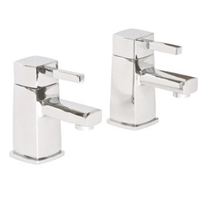 Skye Chrome Basin Taps — Wise Bathrooms