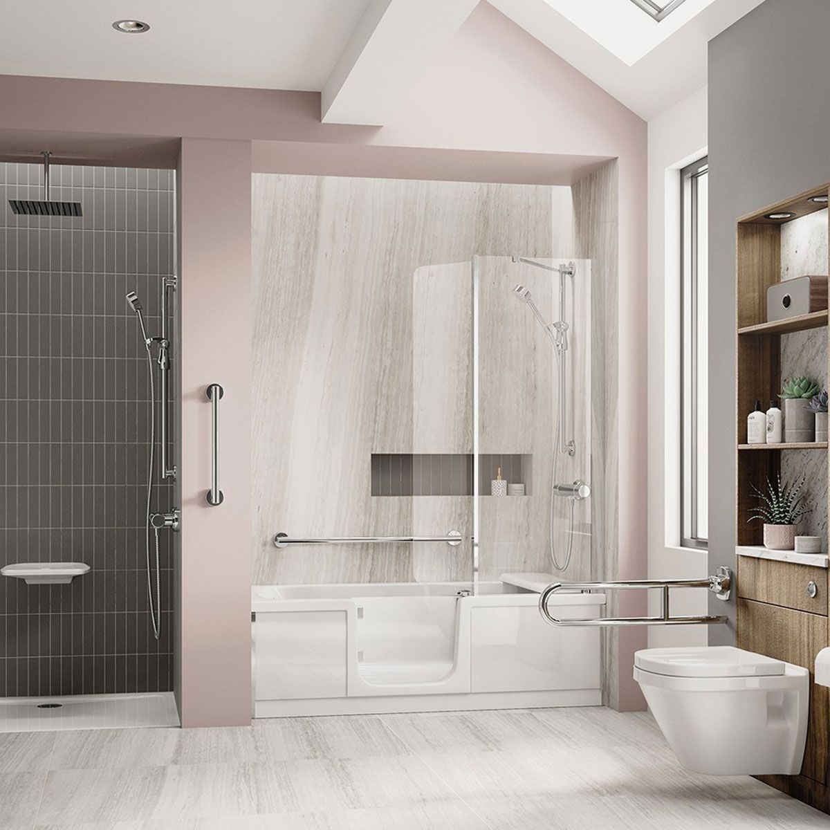 Trojan Style Easy Walk In Bath 1700 x 750mm LH — Wise Bathrooms